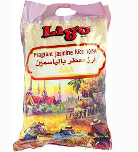 Ligo Jasmine Rice 4.54 kg - Fakher Al Shaab