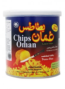 Oman Chips In Can 37g - Fakher Al Shaab