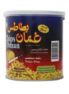 Oman Chips In Can 37g - Fakher Al Shaab