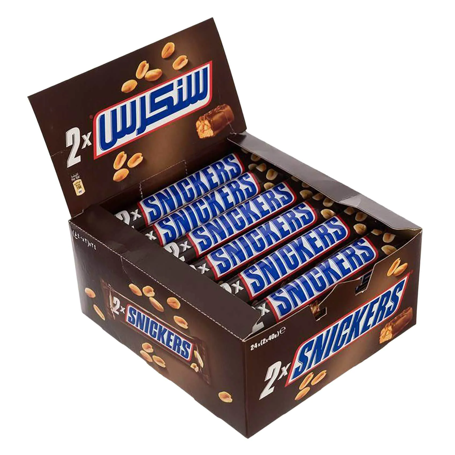Snickers Chocolate 50g x Pack of 24 – Fakher Al Shaab